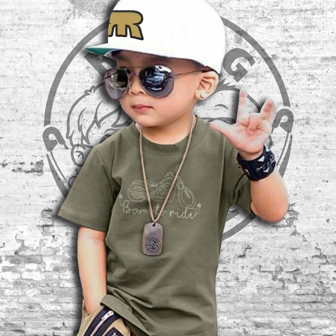 Infant/toddler Unisex Born to Ride Short Sleeve T-shirt - Etsy