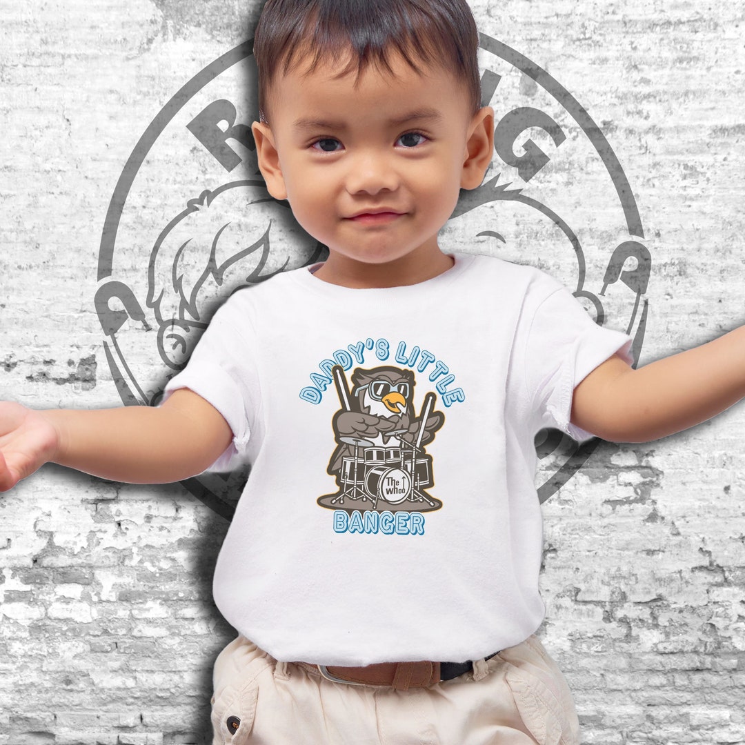 Infant/toddler Unisex Daddy's Little Whoo Banger Owl Short Sleeve T ...