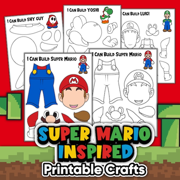 Super Mario Print - Etsy