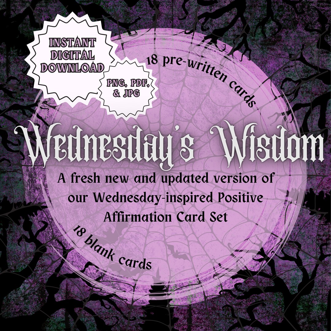 NEW Wednesday's Wisdom: Updated Version of Our Wednesday-inspired ...