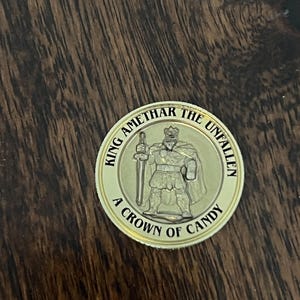 Custom Dnd Character Coin | Keepsake Gift for Dms & Players - Etsy