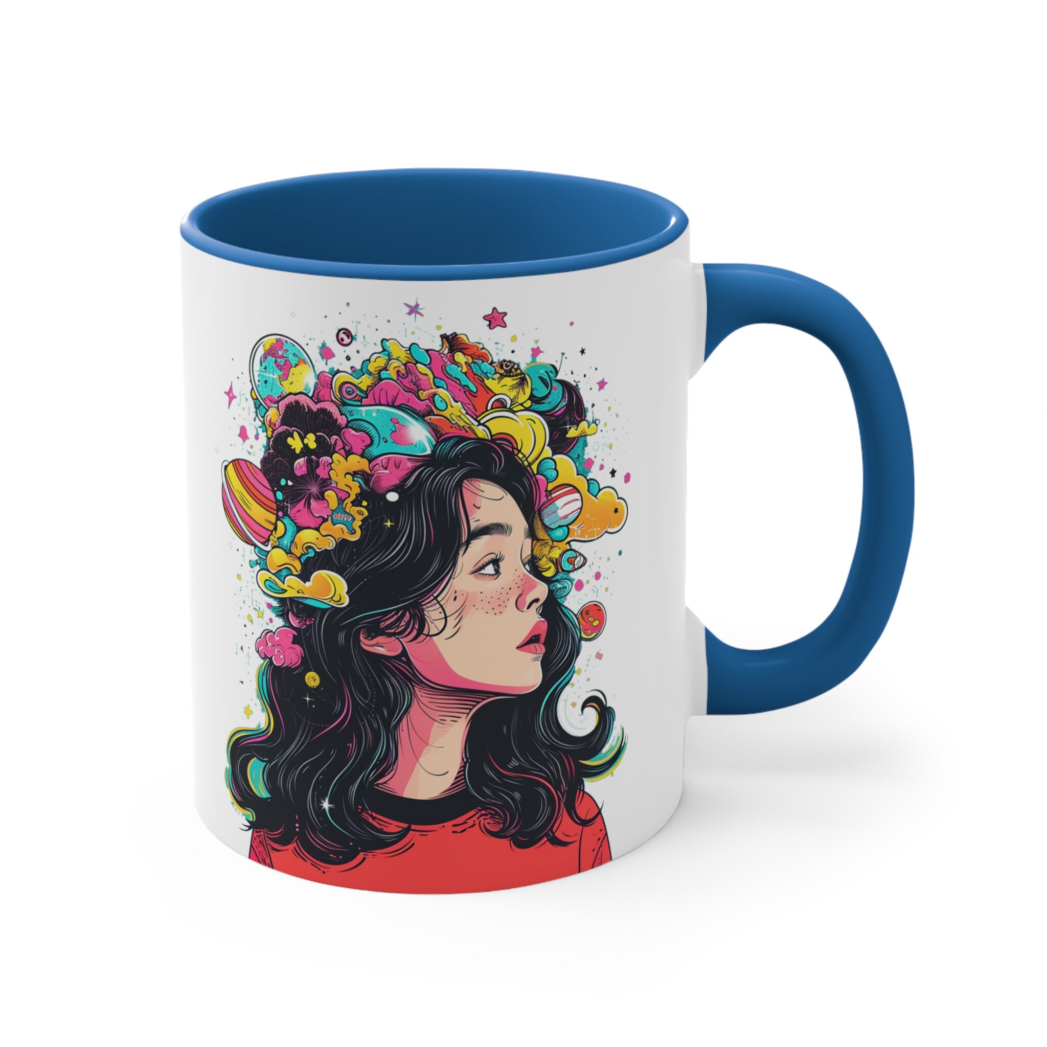 Dreams Unveiled Pastel Colors Coffee Mug Powering the Artist in Your ...