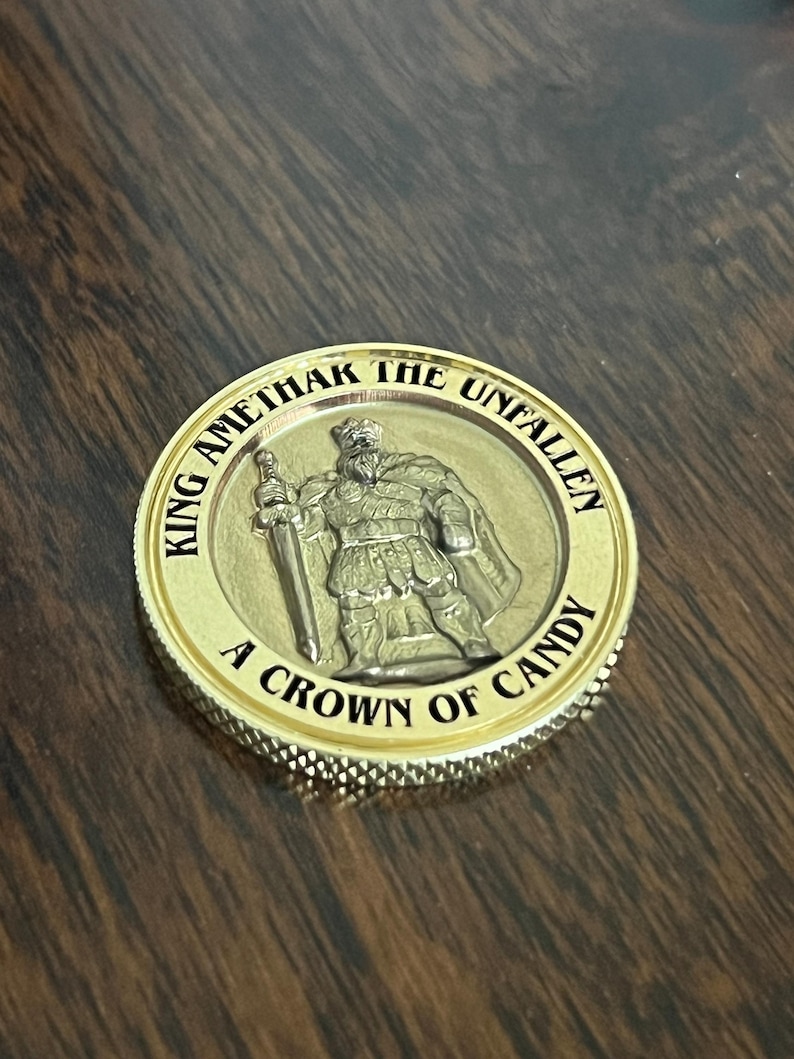 Custom Dnd Character Coin | Gift for Dungeon and Dragon Players & Dms ...