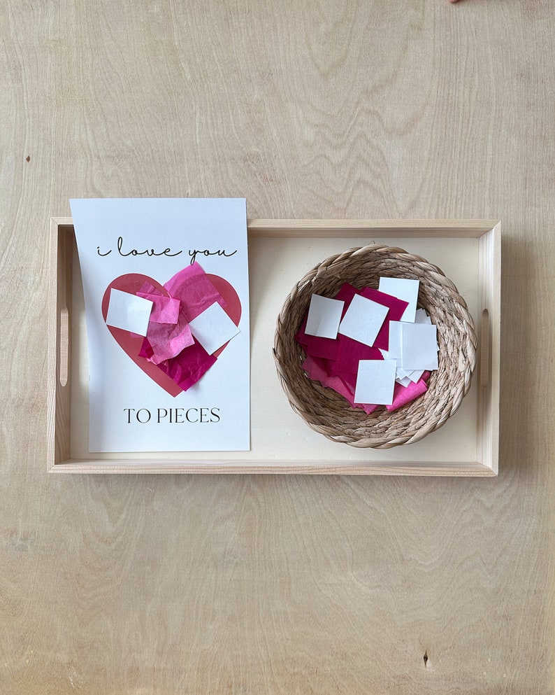 Printable "i Love You to Pieces" Valentines Day - Etsy