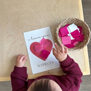 Printable "i Love You to Pieces" Valentines Day - Etsy