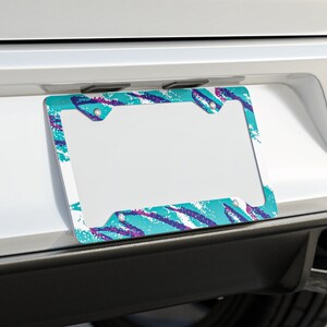 90s Solo Jazz License Plate Frame, Paper Cup Design, 90s Retro ...