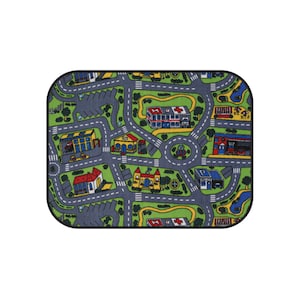 City Carpet Car Floor Mats (set of 4), Car Mats, 90s Nostalgia, Floor ...
