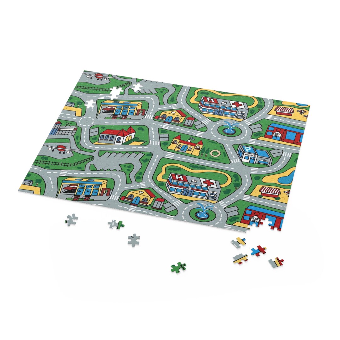 City Rug Nostalgia Puzzle, 90s Nostalgia, Nostalgia Lovers Gift ...