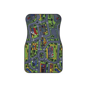 City Carpet Car Floor Mats (set of 4), Car Mats, 90s Nostalgia, Floor ...