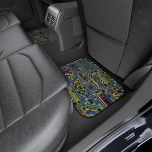City Carpet Car Floor Mats (set of 4), Car Mats, 90s Nostalgia, Floor ...