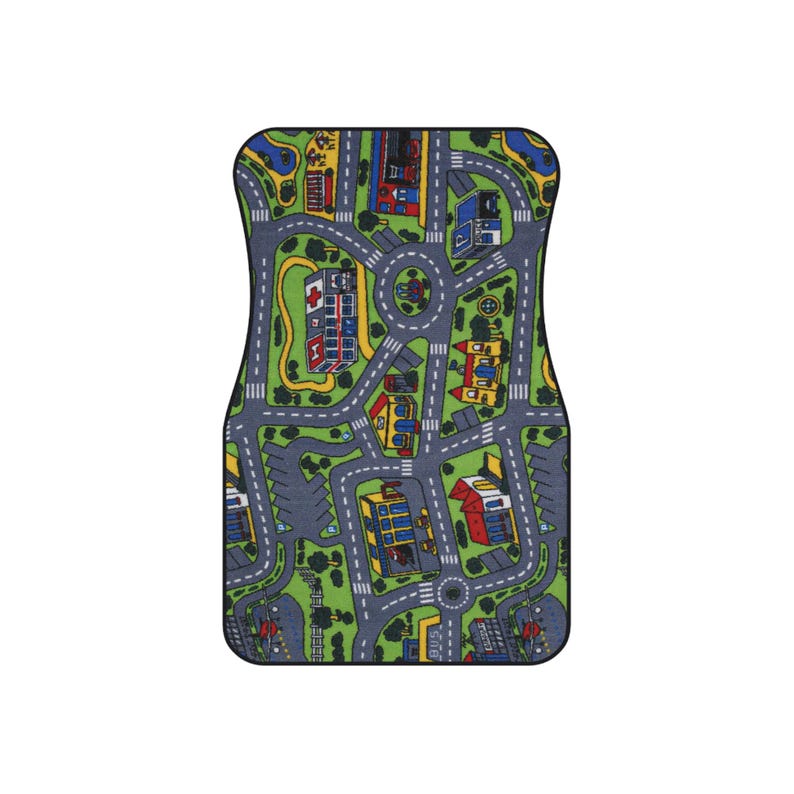 City Carpet Car Floor Mats (set of 4), Car Mats, 90s Nostalgia, Floor ...