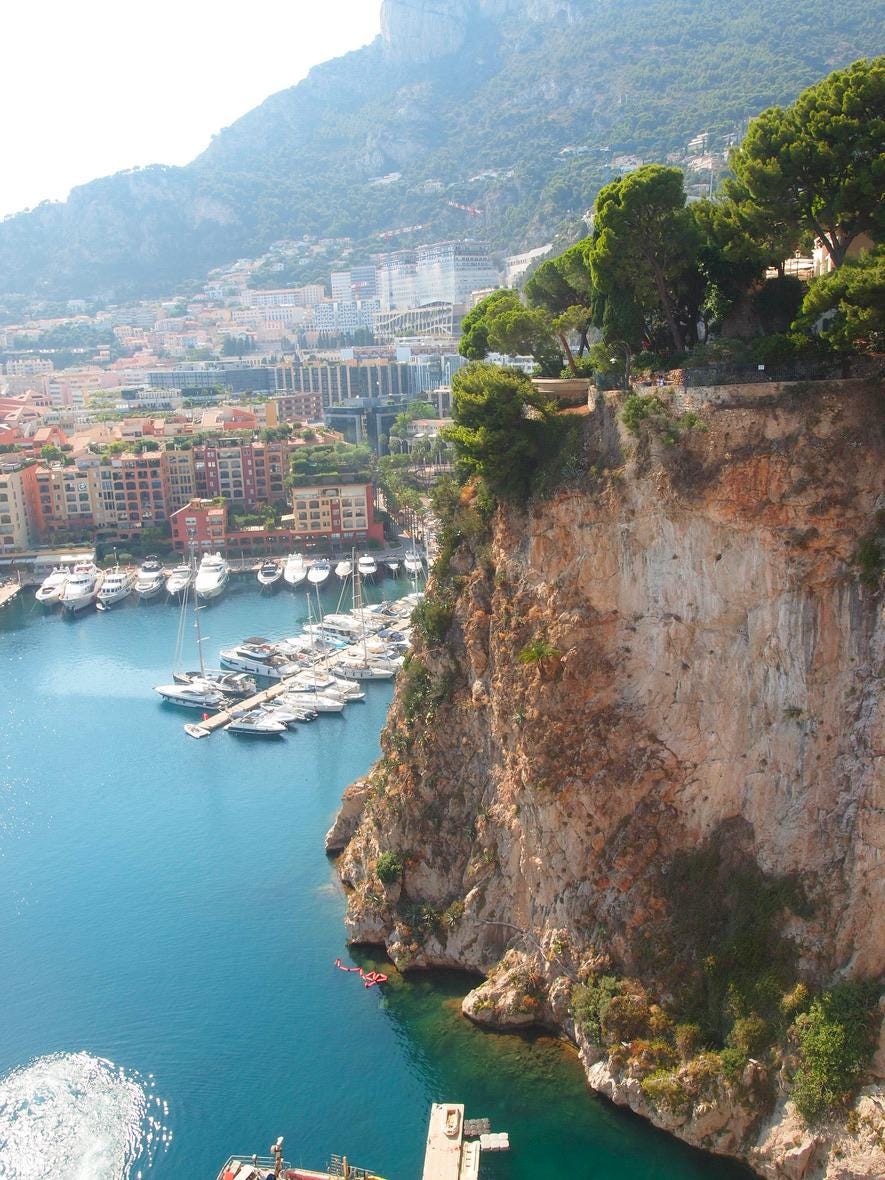 Stunning Cliffside View of Monaco - Digital Download Photo | Travel ...