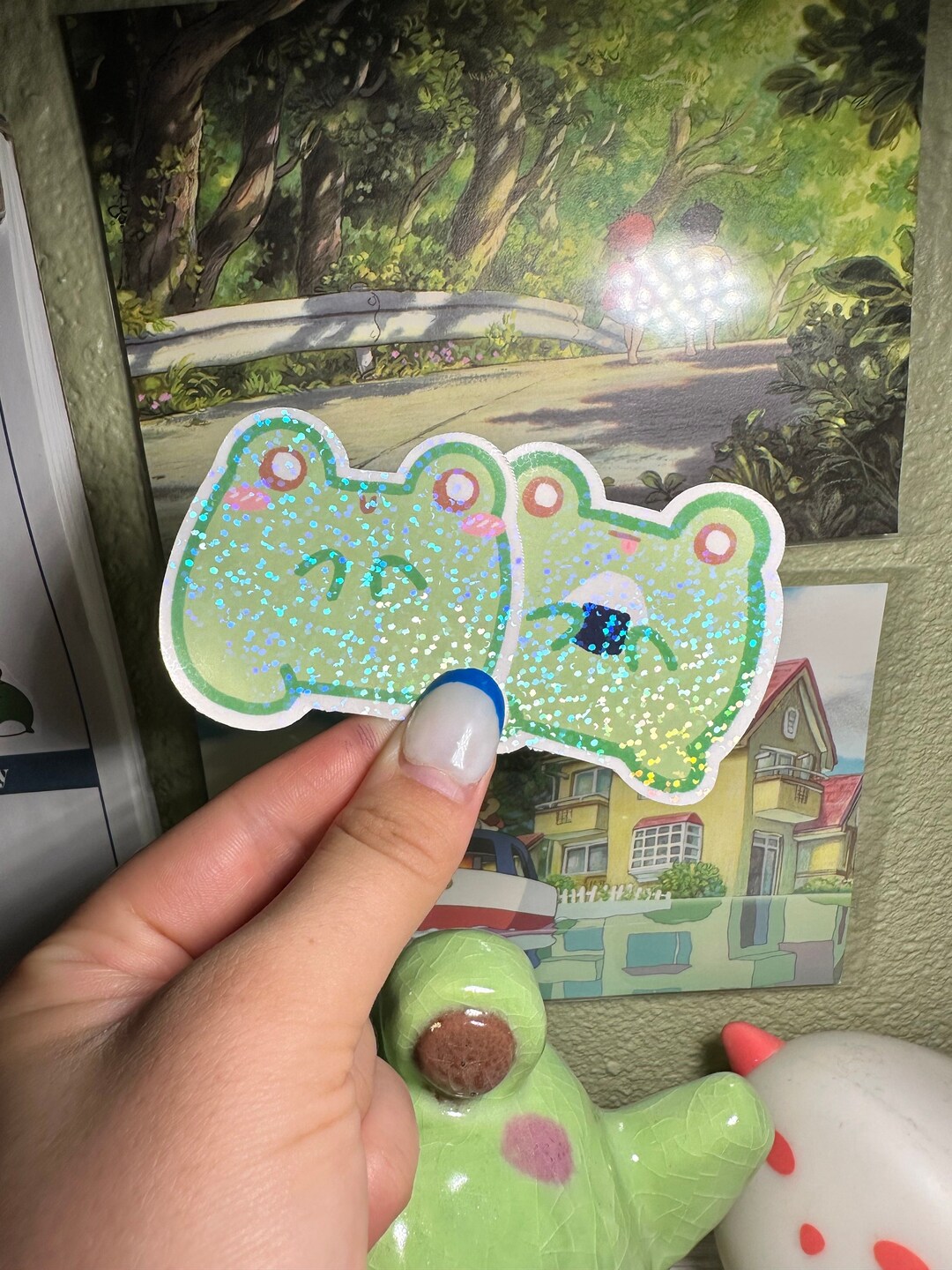 Frog Sticker Pack Cute Frogs, Onigiri Food, Japanese Food, Water ...