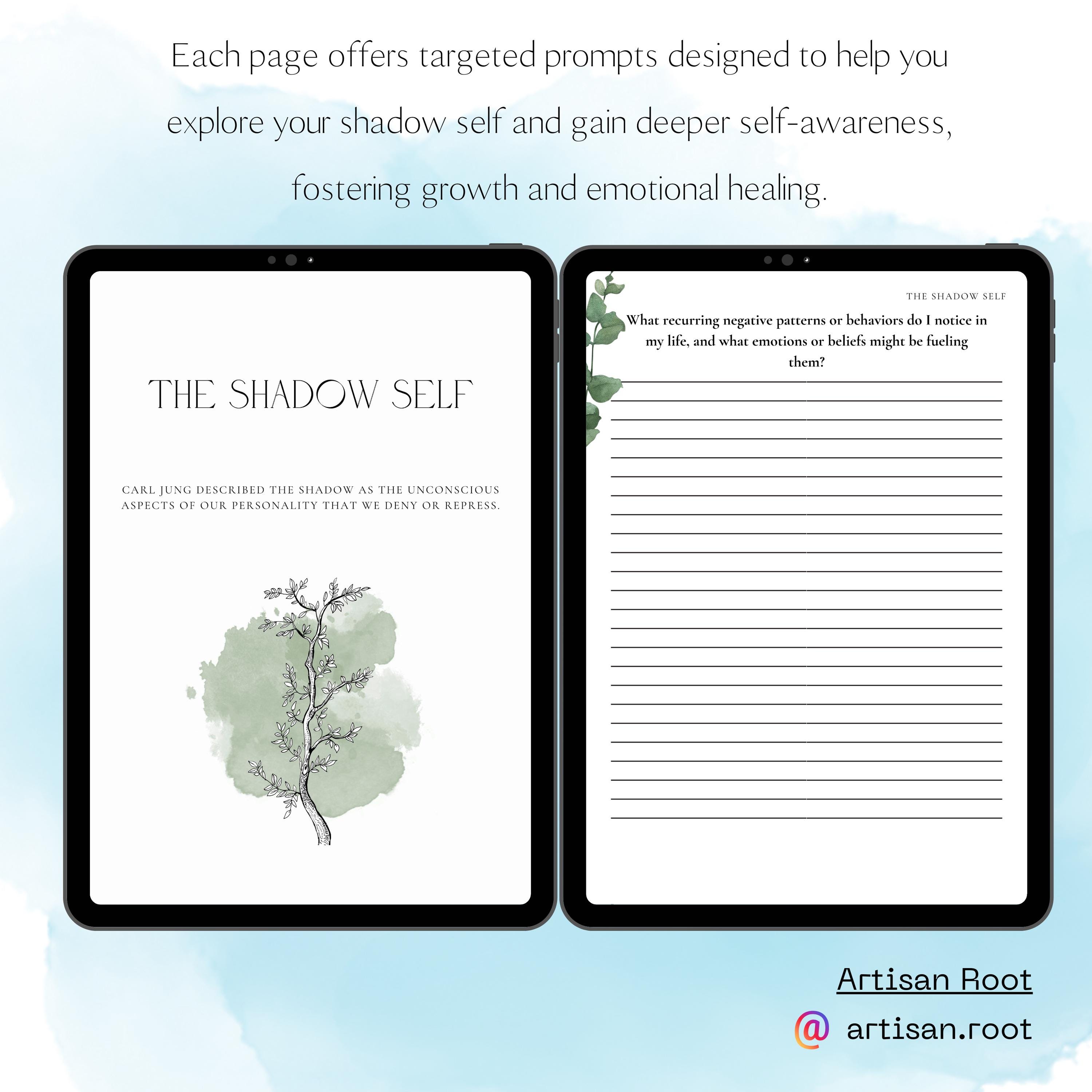Carl Jung Shadow Work Journal 90+ Prompts and Worksheets | Self ...