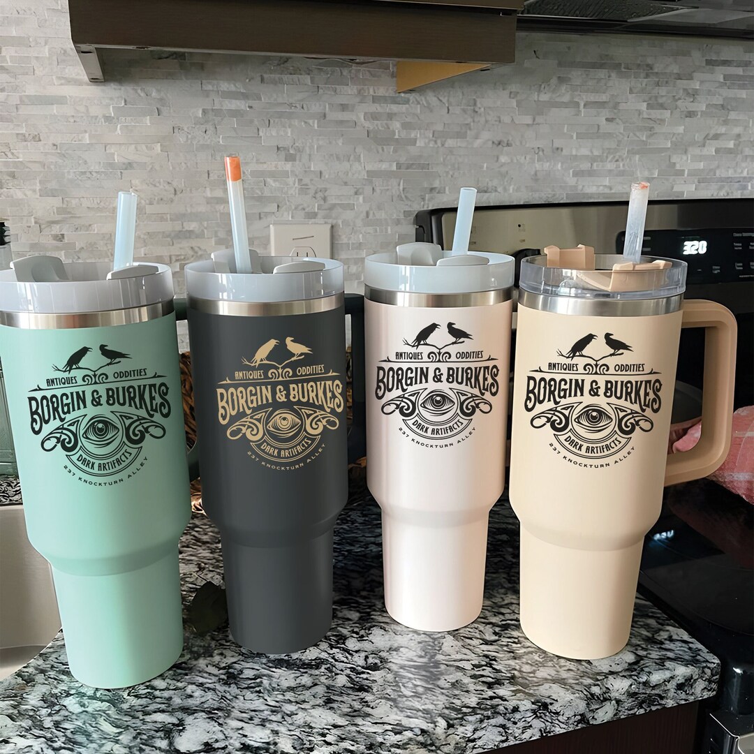 Wizard Tumbler 40oz, Ancient Wizarding Artefacts Tumbler, Book Reading ...