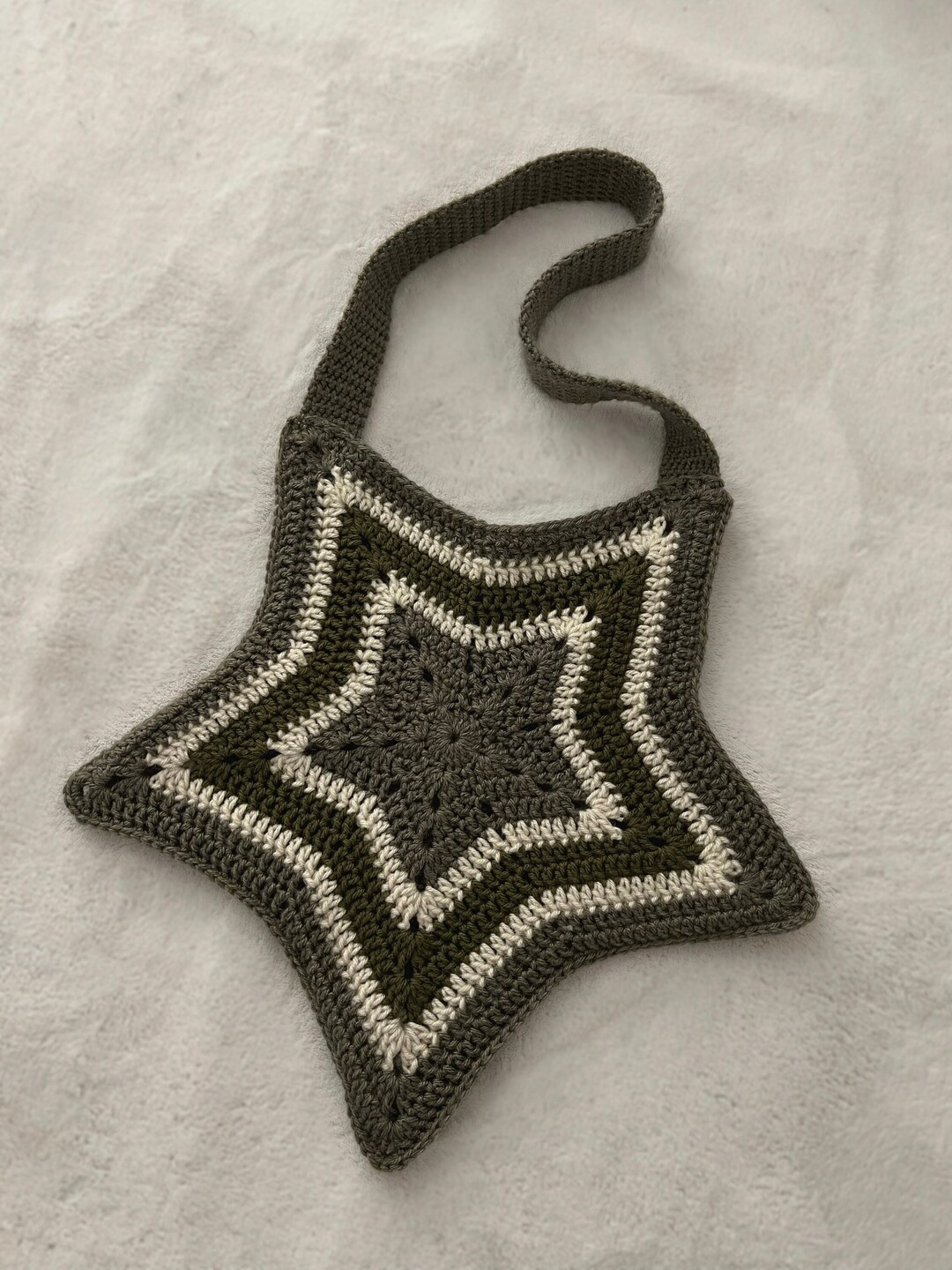 Crochet Star Tote Bag - Etsy