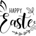 Happy Easter Digital File; PNG, SVG, JPG - Etsy