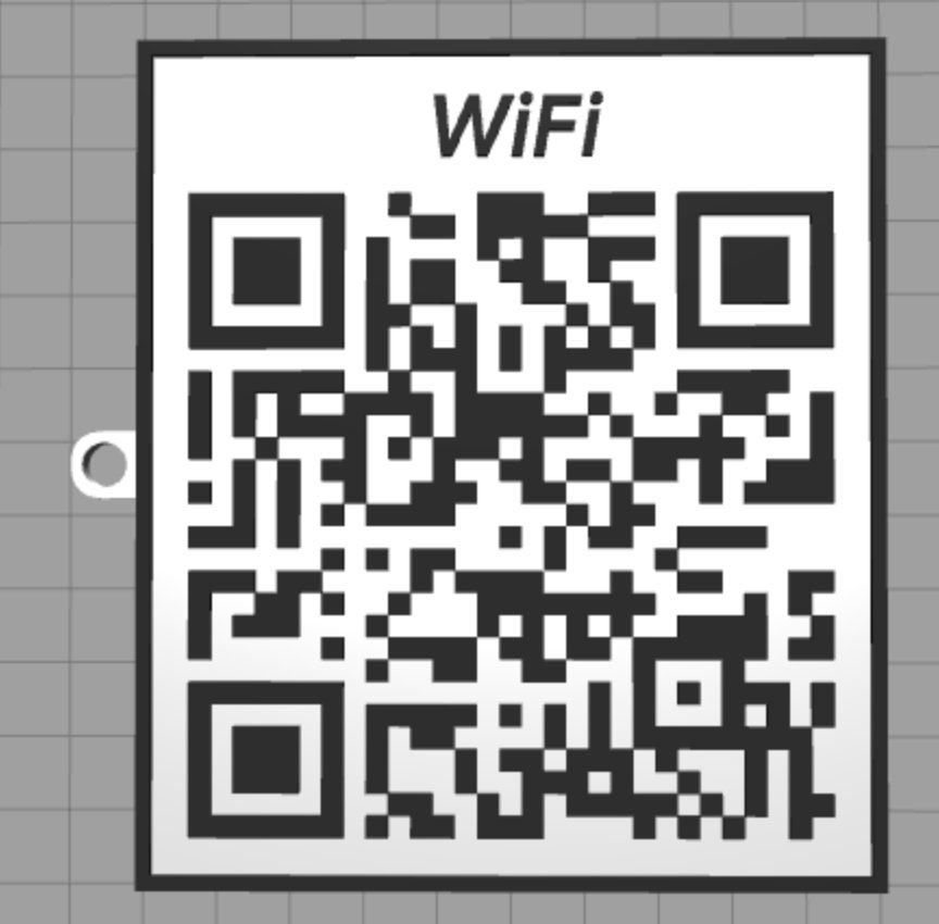 3D individuell erstellbarer QR-Code mit 3D-Drucker hergestellt - Etsy.de