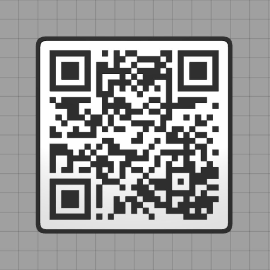 3D individuell erstellbarer QR-Code mit 3D-Drucker hergestellt - Etsy.de