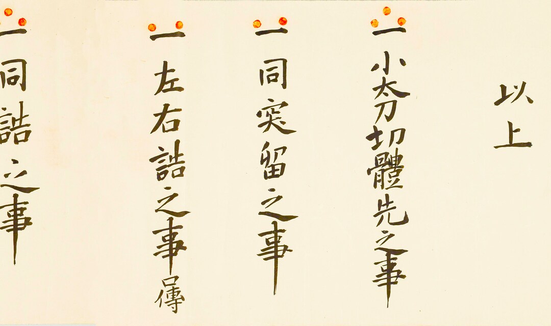 Yoshin Ryu Scroll - Iaijutsu (digital Copy) - Etsy