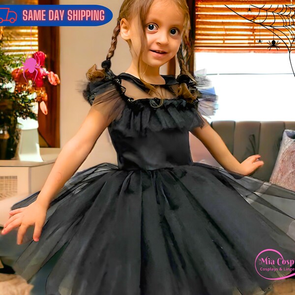 Wednesday Addams Dress up Cosplay Costume Halloween - Etsy