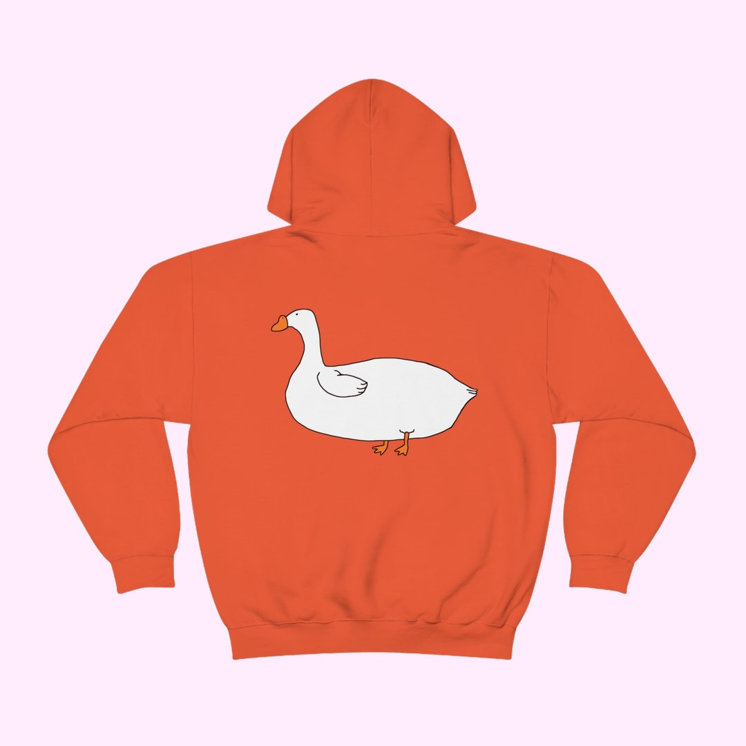 Goose Hoodie, Chibi, Zoo Animal, Cute Animal, Offbeat, Vibe, Chill Vibe ...