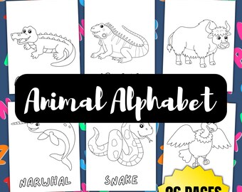 16 Geometric Animal Face Coloring Pages - Coloring Book, Instant ...