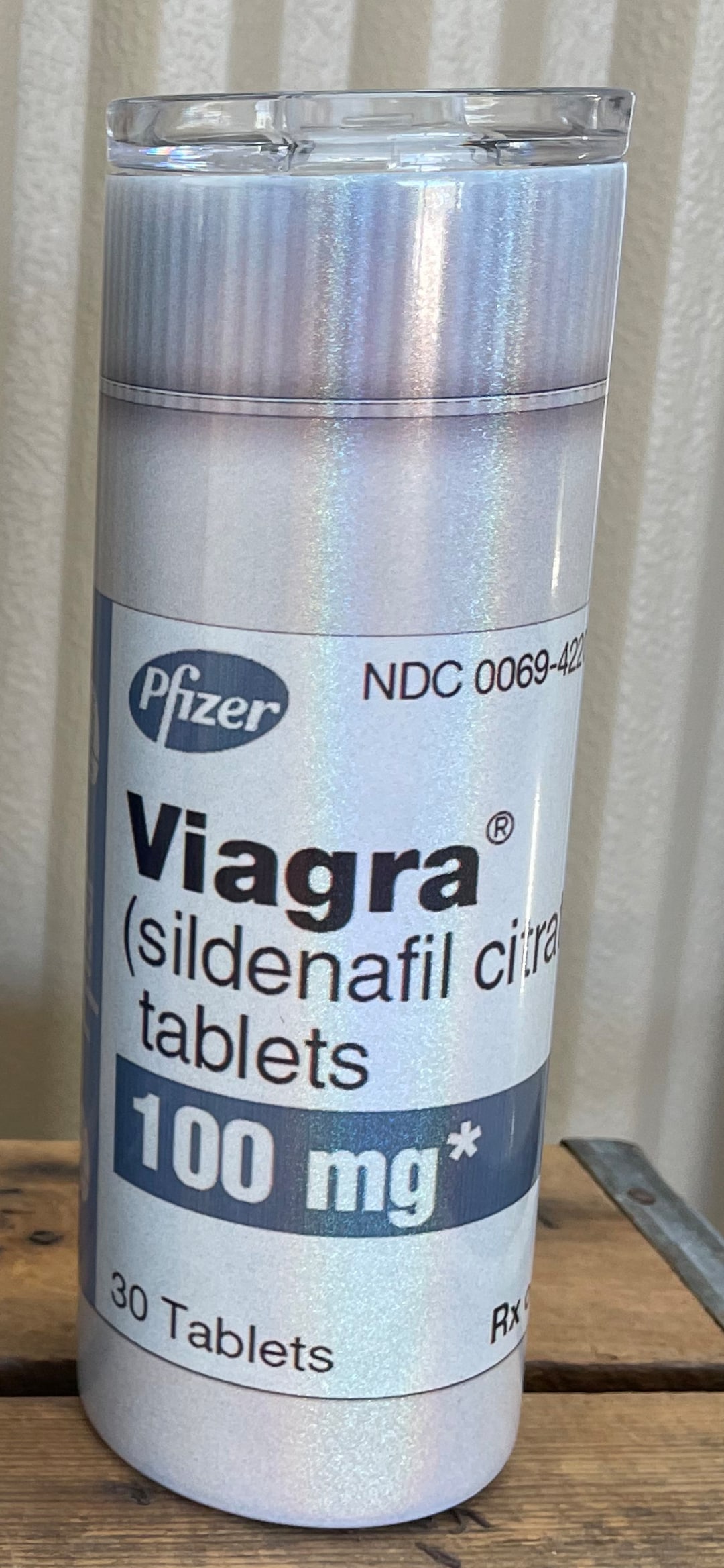 20 0z Viagra Prescription Pill Bottle Tumbler - Etsy