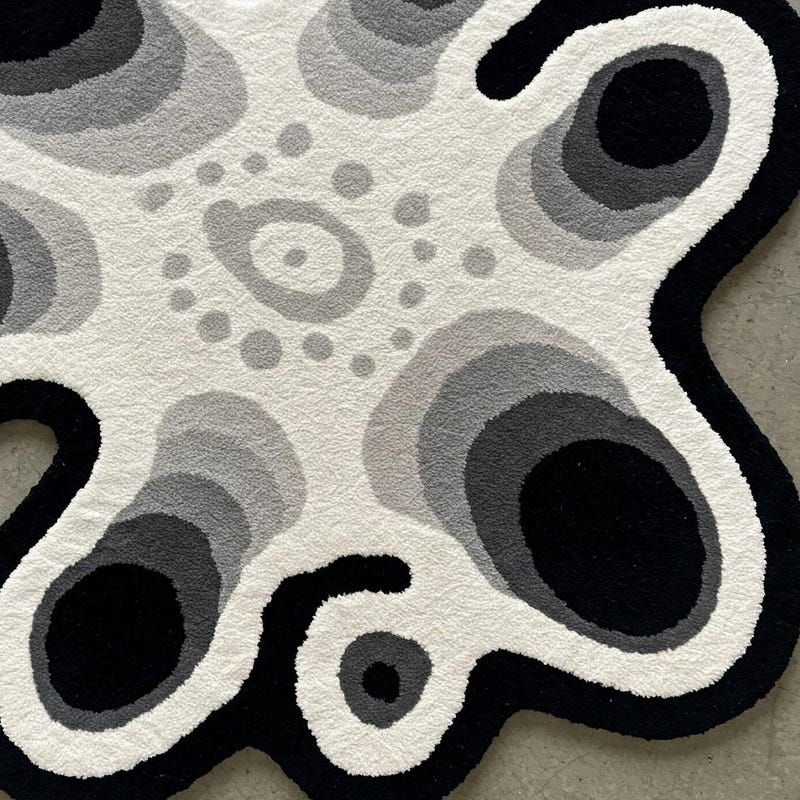 Blob Rug - Etsy
