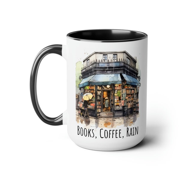 Coffee Books Rain - Etsy