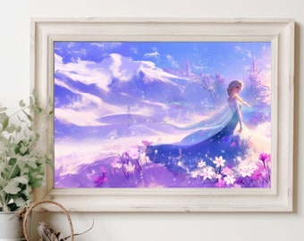 Pokemon Glaceon Illustration, Pokemon Art Print, Watercolor Pokemon ...