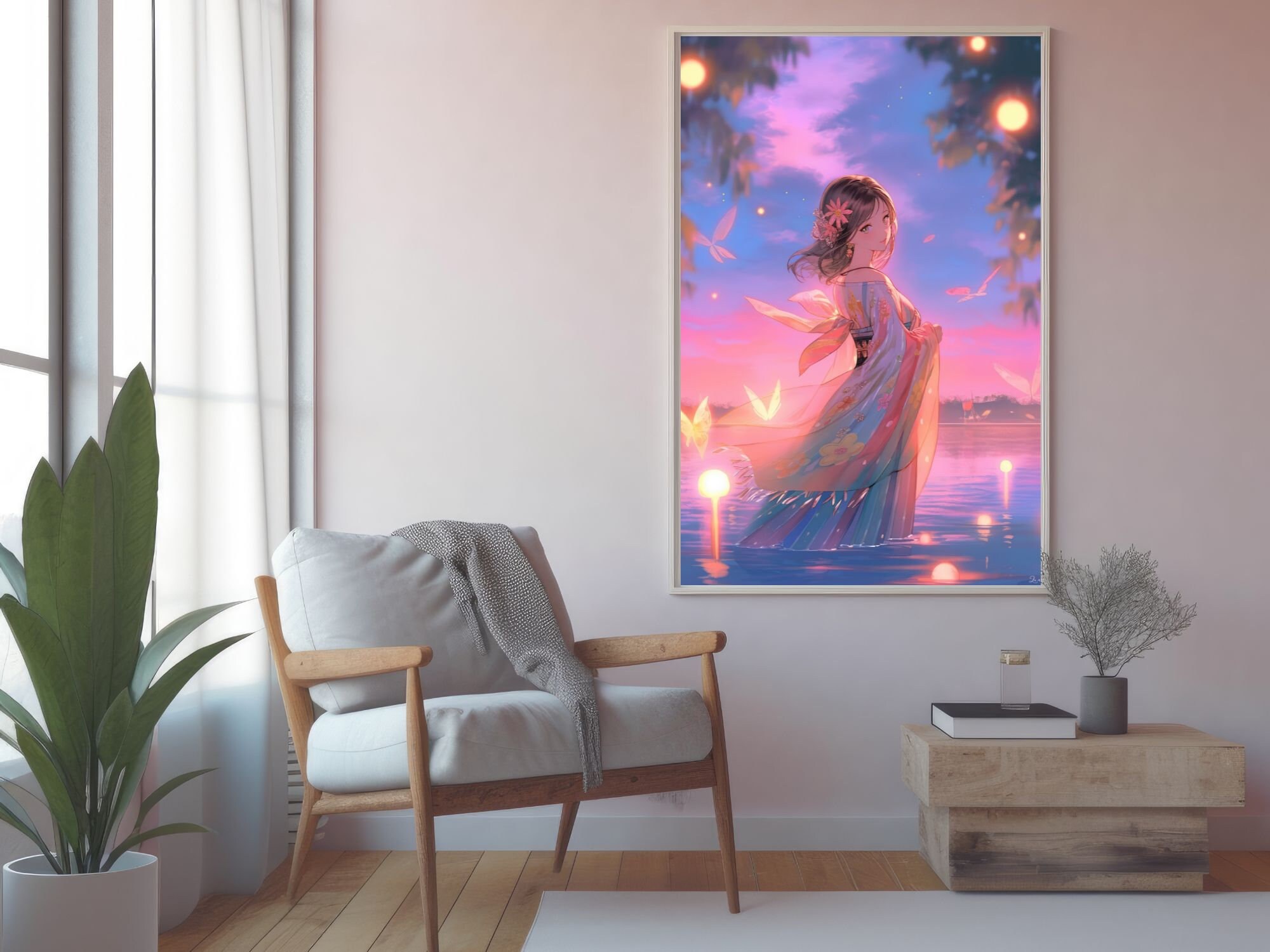 FFX Yuna Poster Final Fantasy X Wall Art FF X Yuna Art - Etsy