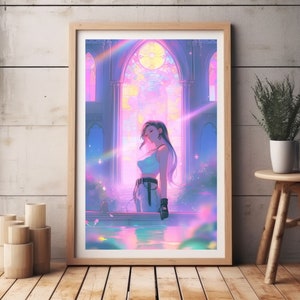 FF7 Tifa Poster, Final Fantasy VII Remake Tifa Art, Final Fantasy ...