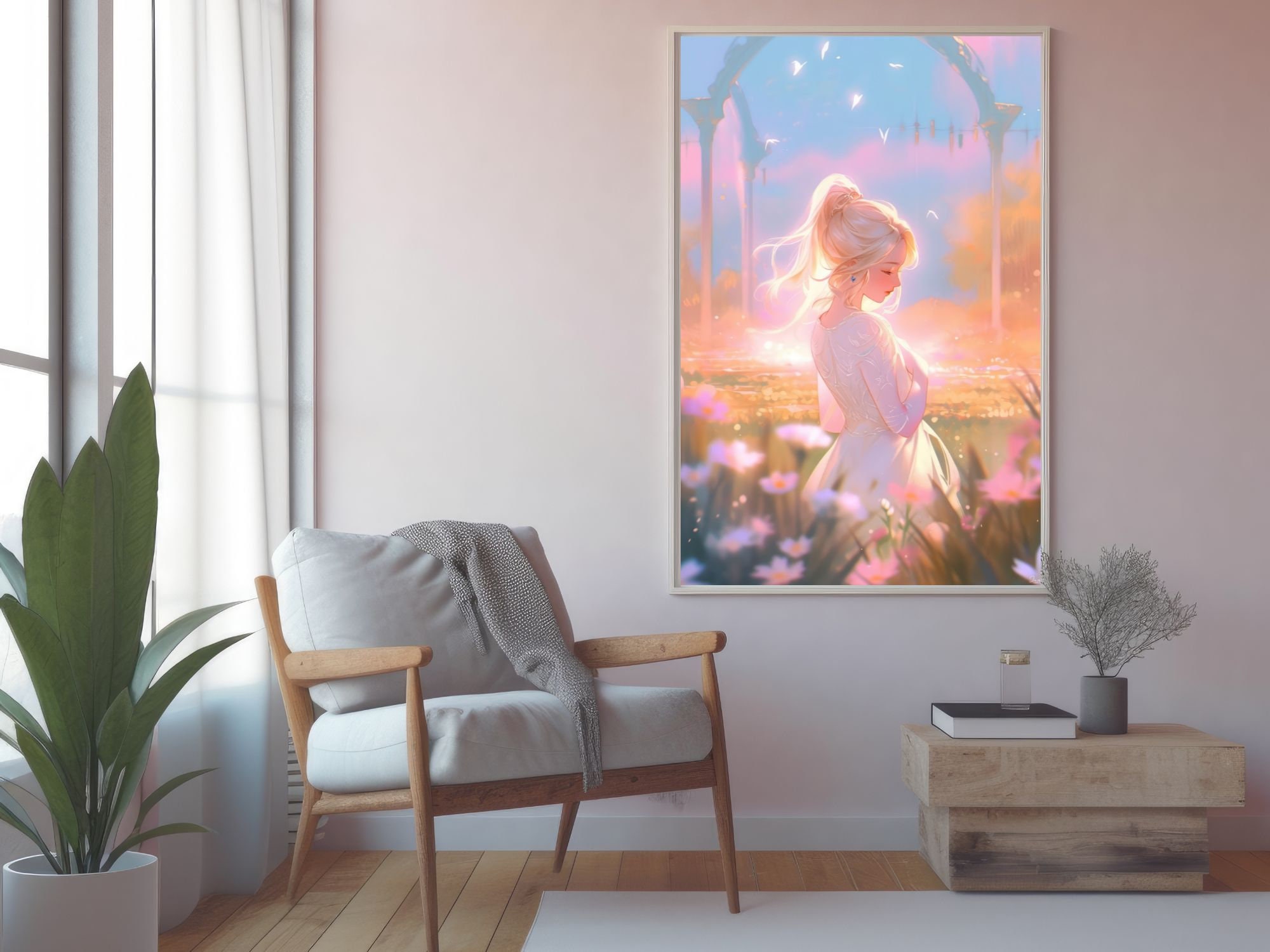 FF15 Lunafreya Poster, Final Fantasy XV Lunafreya Art, Final Fantasy XV ...