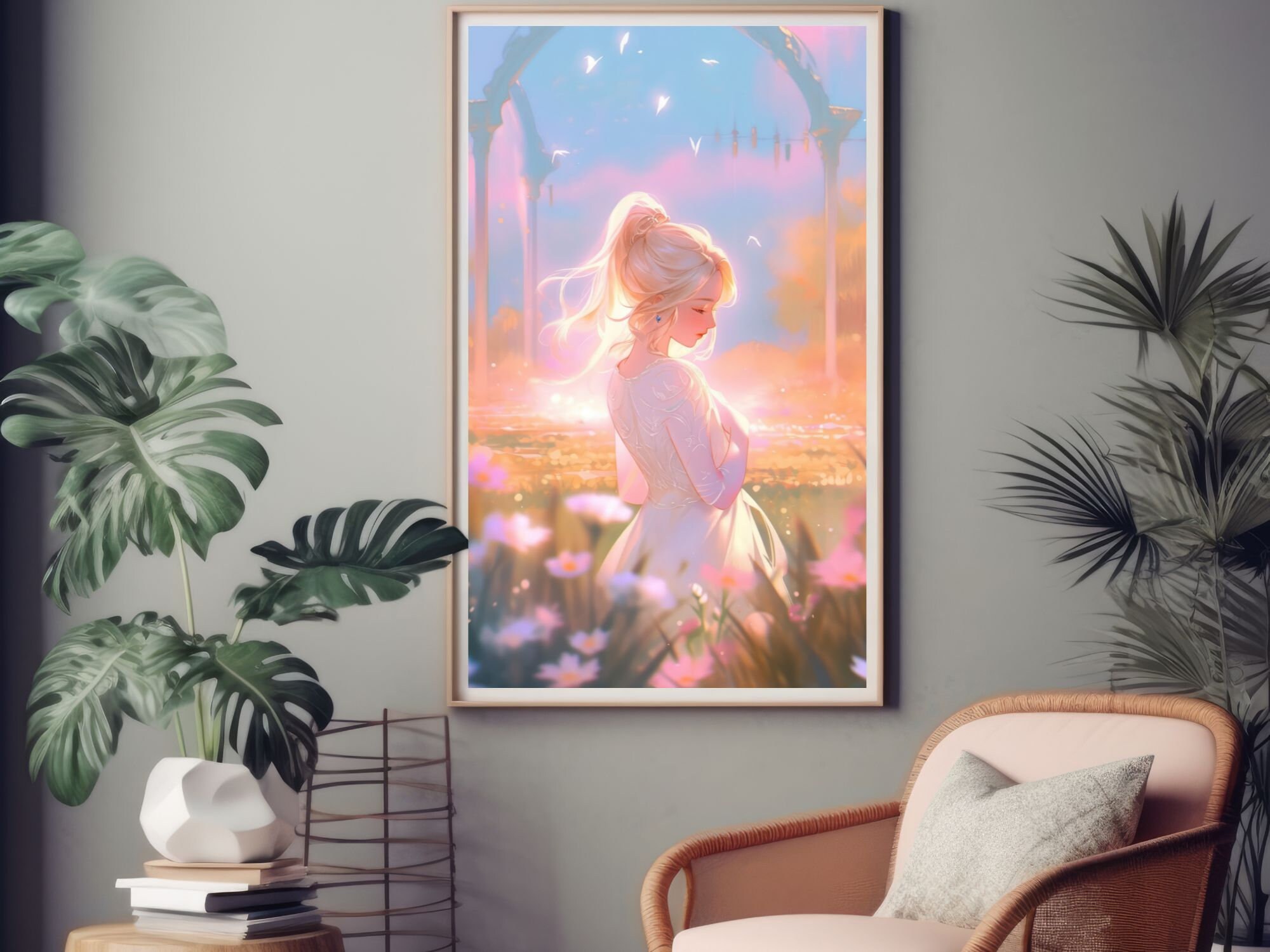 FF15 Lunafreya Poster, Final Fantasy XV Lunafreya Art, Final Fantasy XV ...