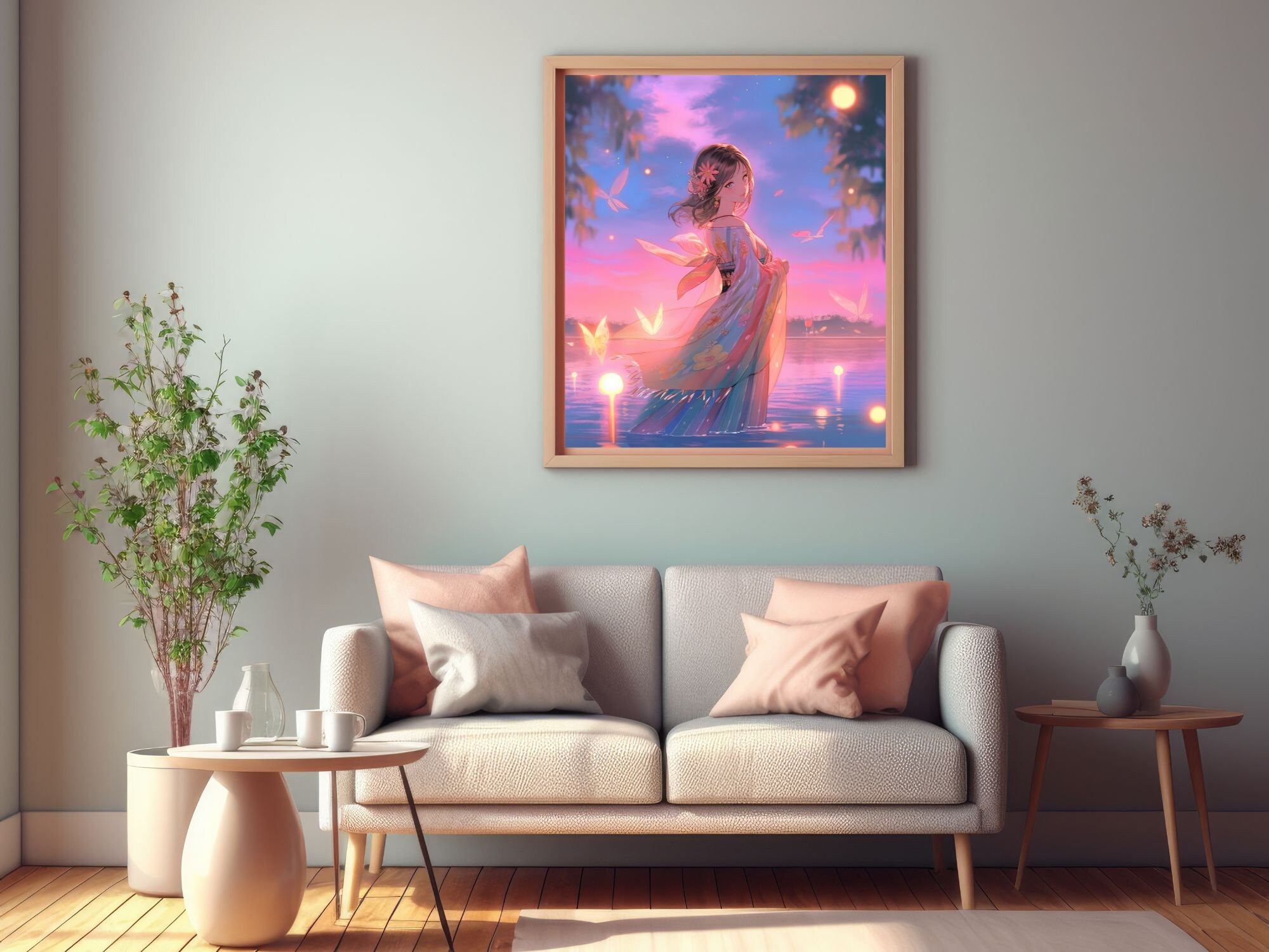 FFX Yuna Poster, Final Fantasy X Wall Art, FF X Yuna Art, Final Fantasy ...