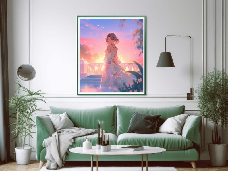 FFX Yuna Poster Final Fantasy X Wall Art FF X Yuna Art - Etsy