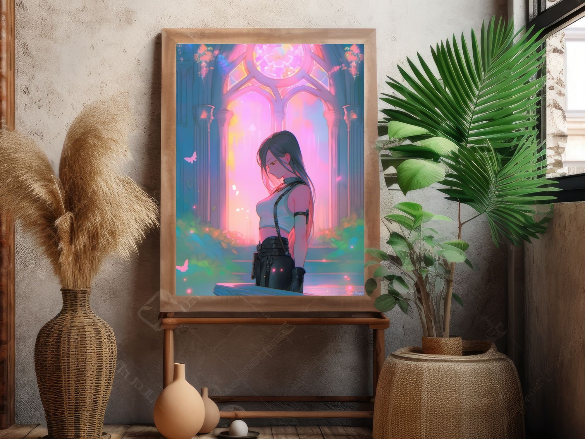 FF7 Tifa Poster Final Fantasy VII Remake Tifa Art Final - Etsy