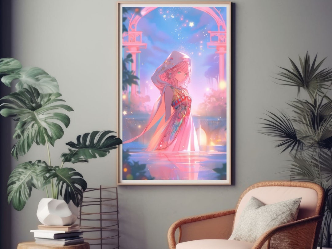 FF13 Serah Poster, Final Fantasy XIII Wall Art, FF XIII Serah Art ...