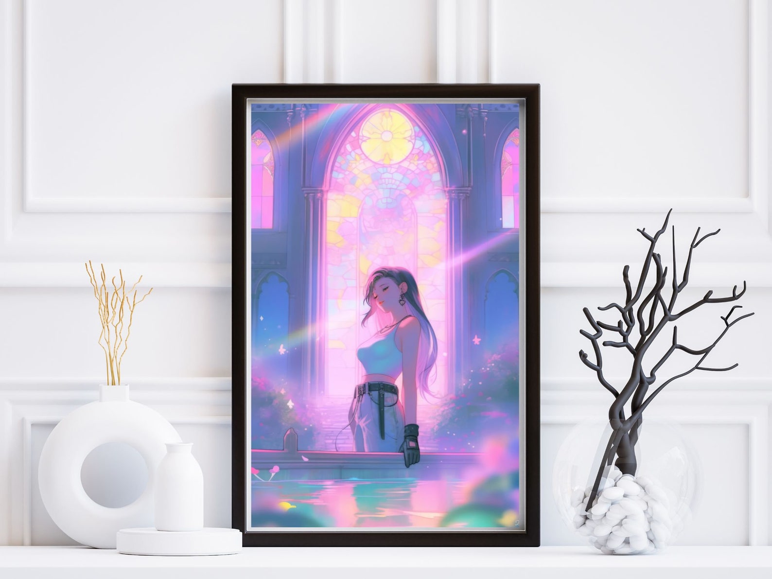 FF7 Tifa Poster, Final Fantasy VII Remake Tifa Art, Final Fantasy ...