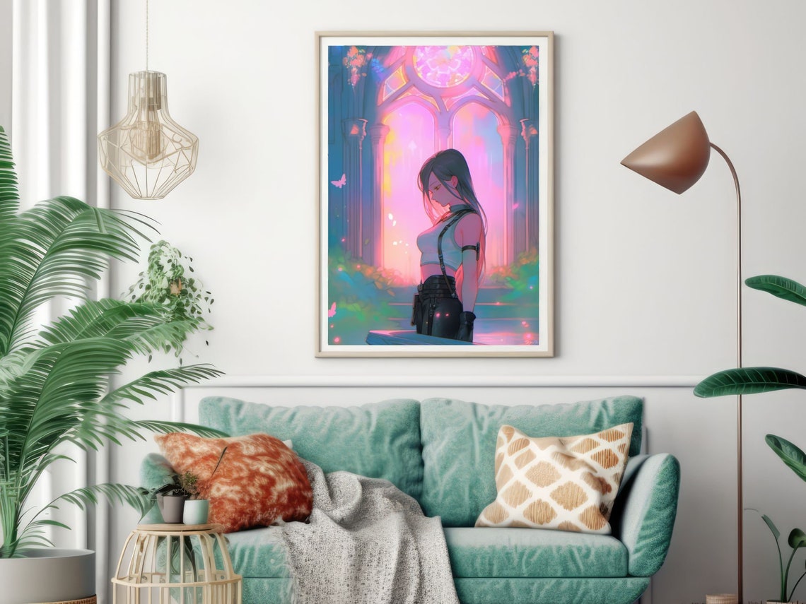 FF7 Tifa Poster Final Fantasy VII Remake Tifa Art Final - Etsy