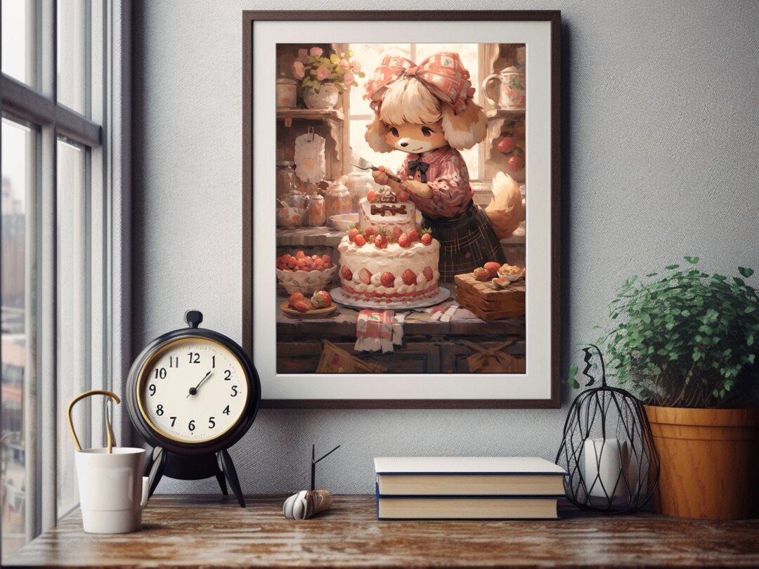 Animal Crossing Isabelle Illustration, Animal Crossing Merch ...