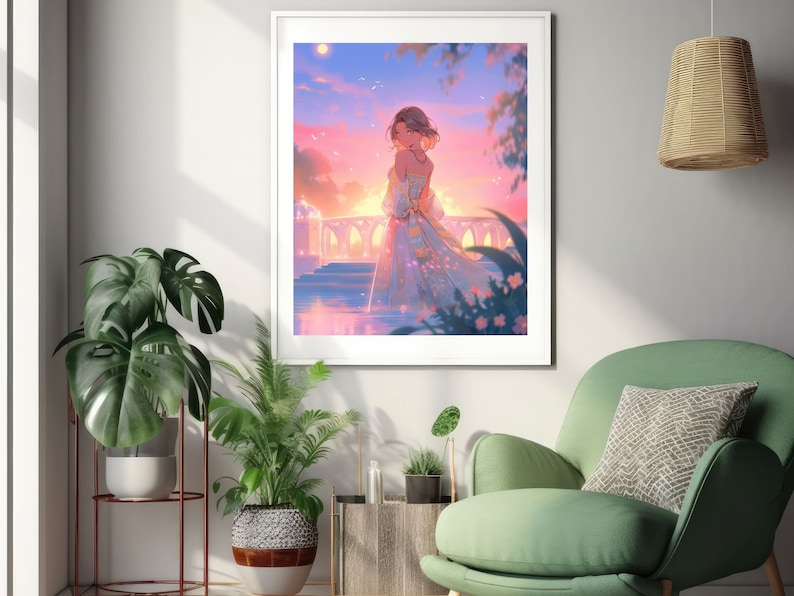 FFX Yuna Poster Final Fantasy X Wall Art FF X Yuna Art - Etsy