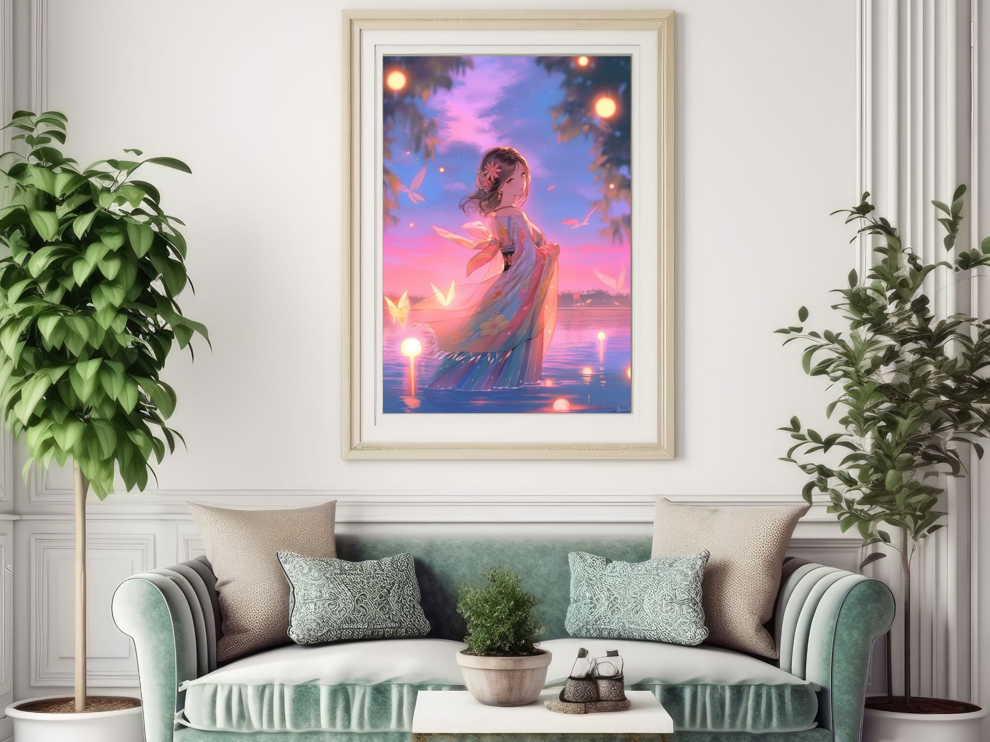 FFX Yuna Poster Final Fantasy X Wall Art FF X Yuna Art - Etsy