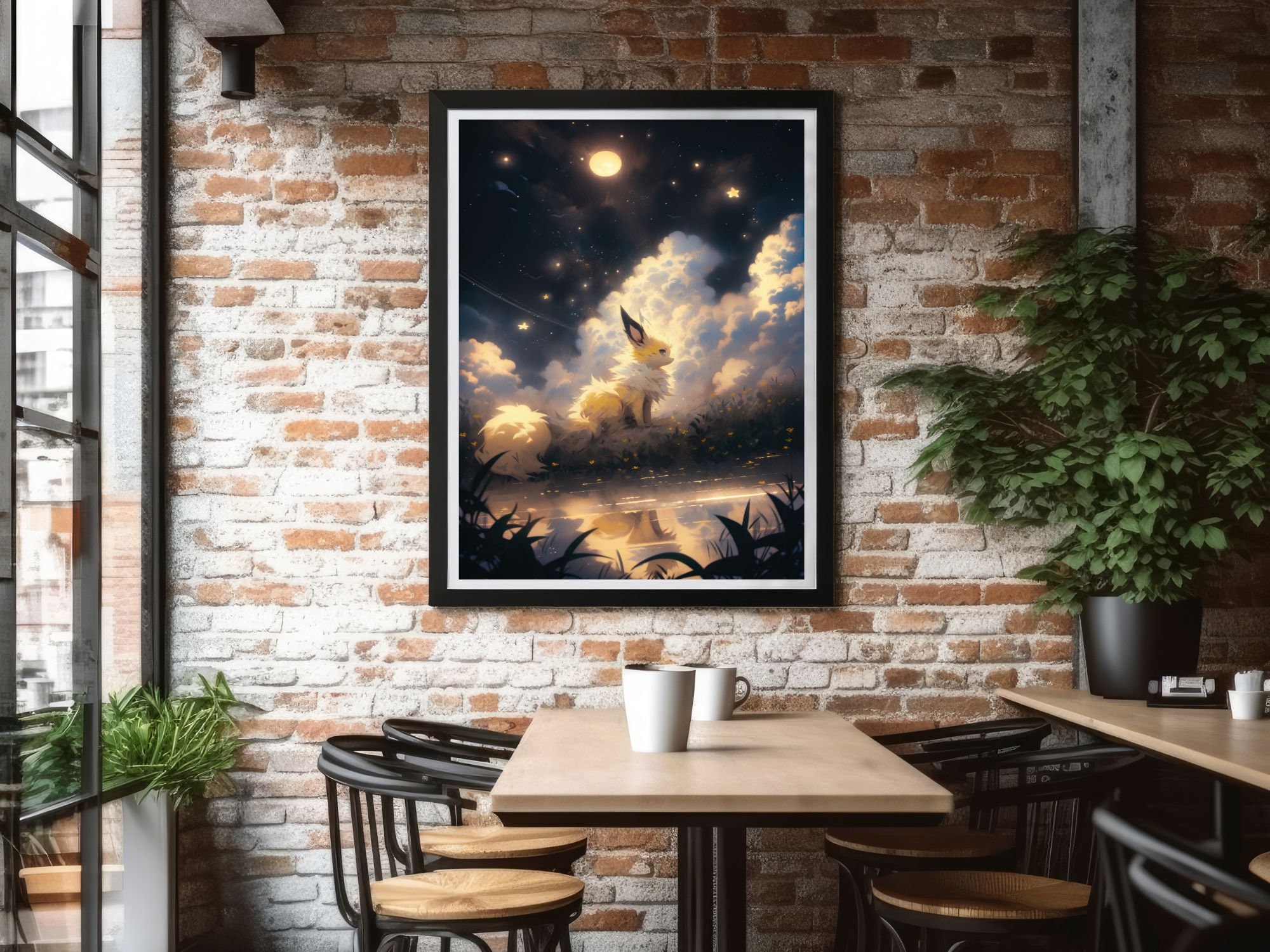 Pokemon Jolteon Illustration, Pokemon Art Print, Watercolor Pokemon ...