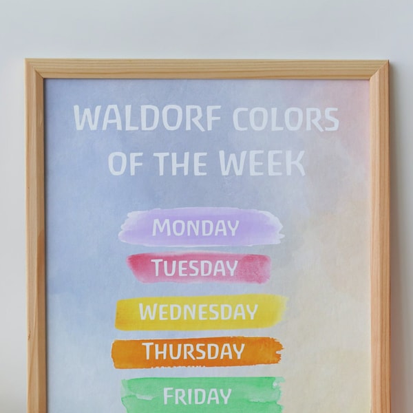Waldorf Colors - Etsy