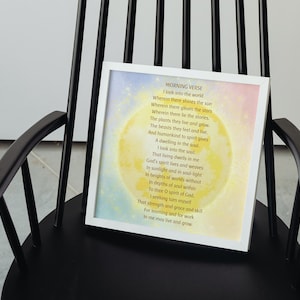 Waldorf Inspired Morning Verse for Upper Grades - Digital Printable - Etsy