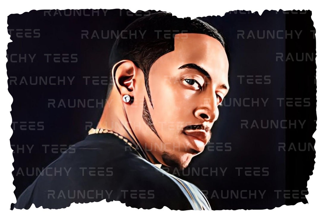 Ludacris Png Files Animated Shirt Print Digital Download DTF DTG ...