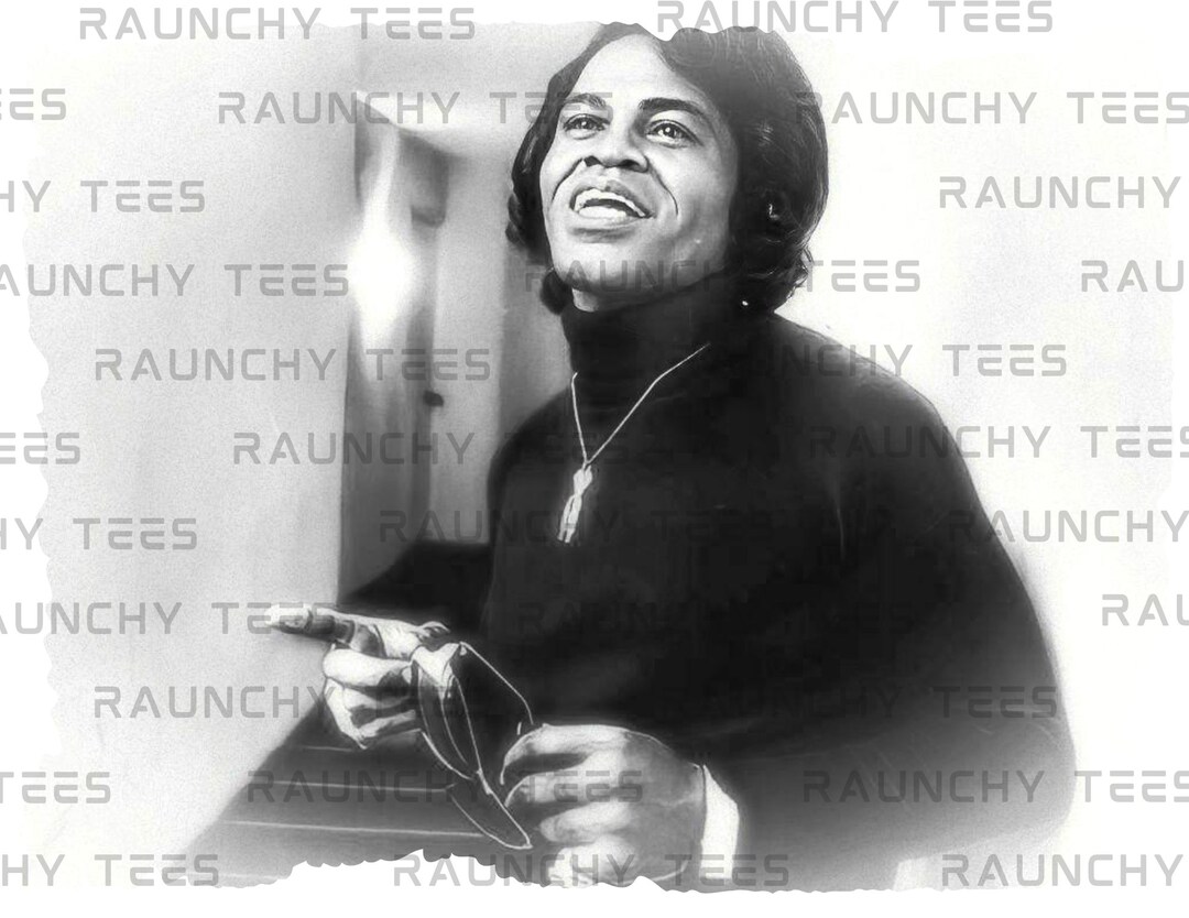 James Brown Png and Jpg Files Animated Shirt Print Digital Download DTF ...
