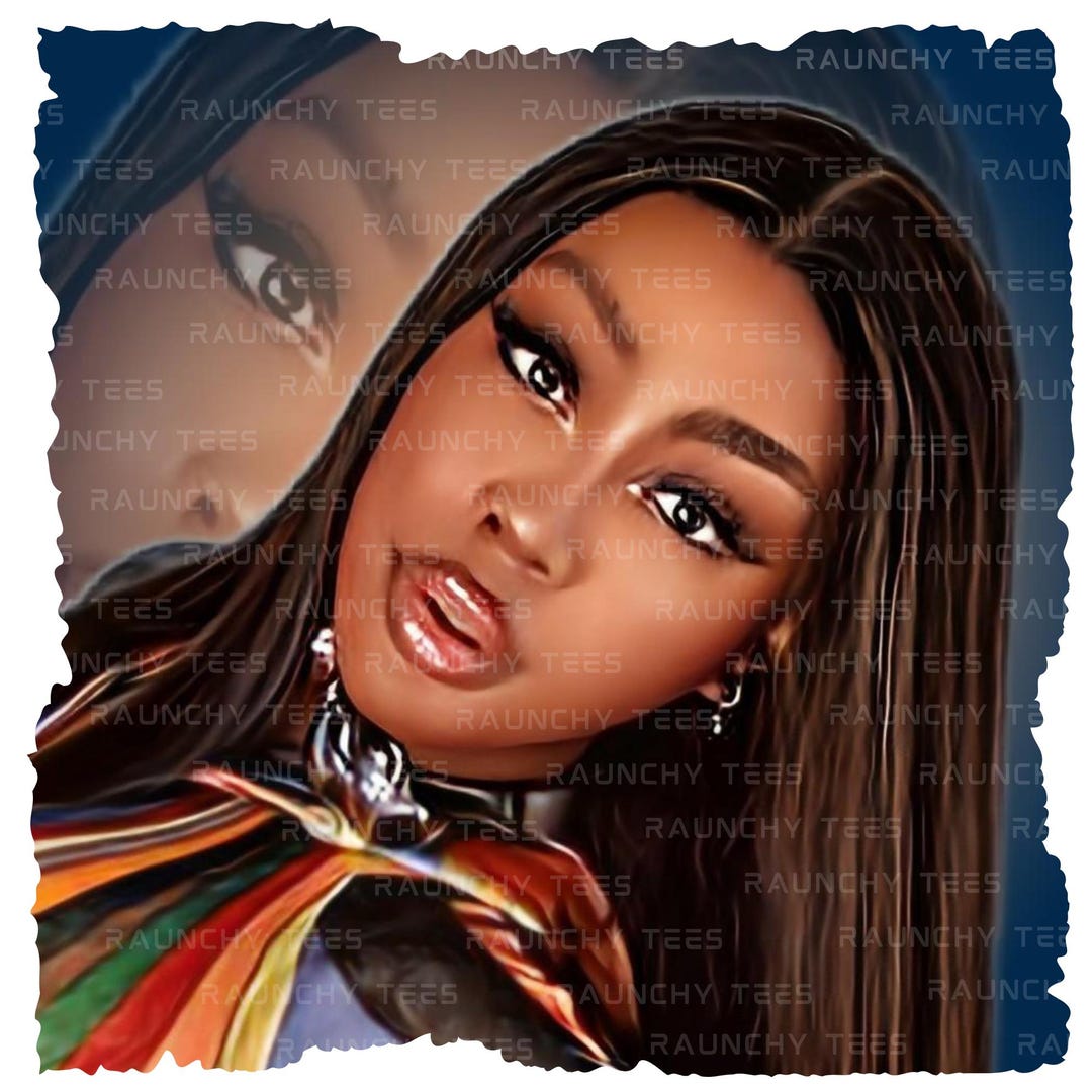 SZA Png & Jpg Files Animated Shirt Print Digital DTF DTG Sublimation ...